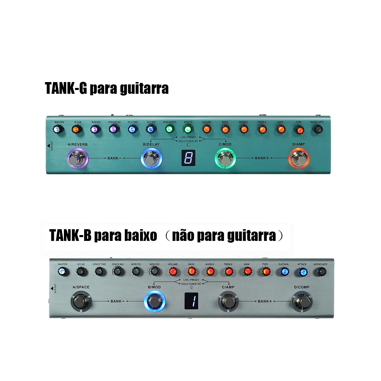 Yuimer-Tank-G-For-Guitar-Tank-B-for-BASS-Effect-Multi-Effects-Pedal-36 ...