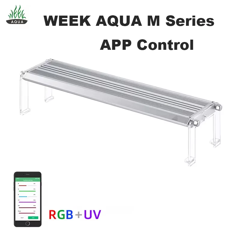 Weekaqua-l-mpara-de-acuario-Serie-M-400mm-para-Nano-tanque-RGB-UV ...