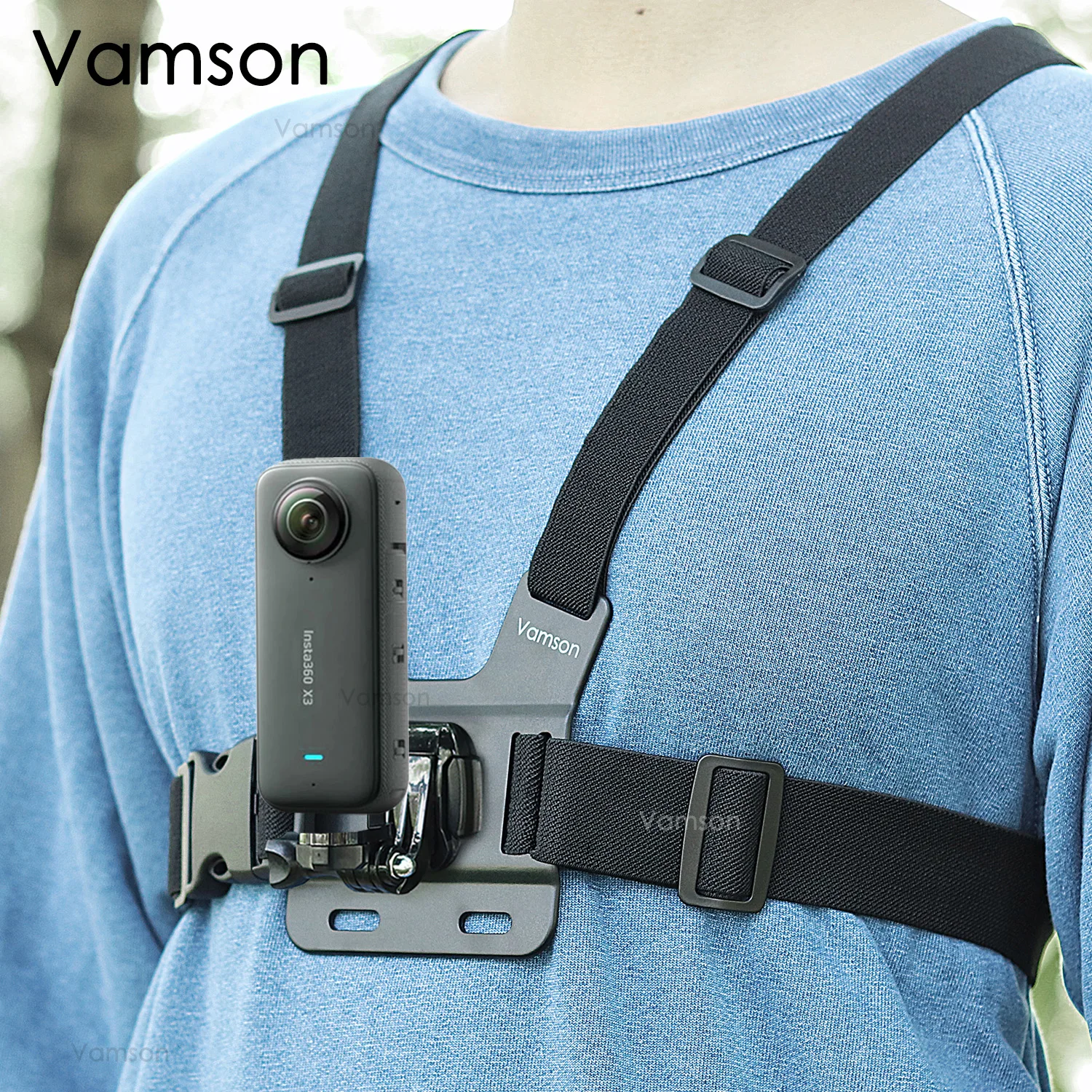 Vamson-Chest-Head-Strap-Harness-Phone-Mount-Belt-for-Gopro-Hero-11-10-9 ...