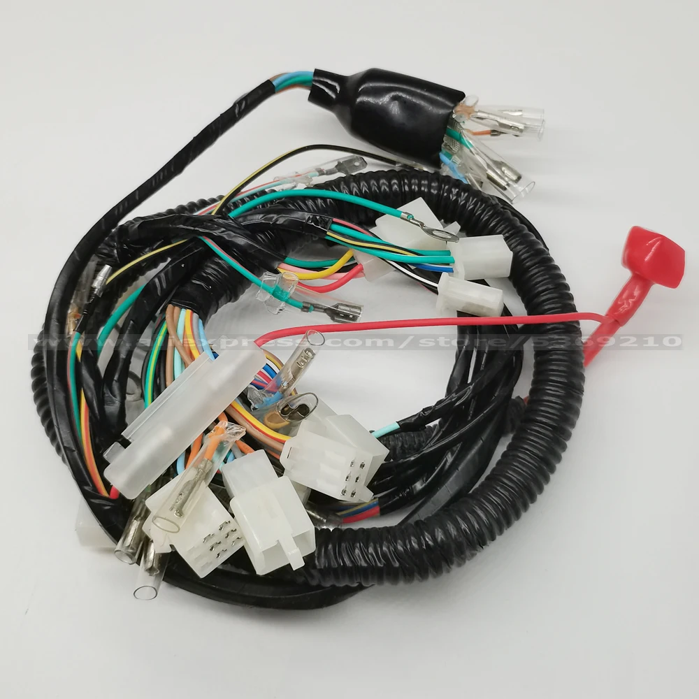 Motorcycle-Electric-Full-Assembly-Spare-Parts-Entire-Vehile-Cable-Wire ...