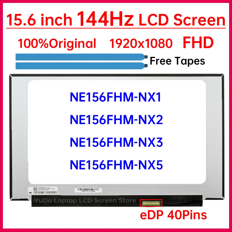 15-6-Inch-144Hz-Laptop-LCD-Screen-NE156FHM-NX3-NE156FHM-NX3-NE156FHM ...