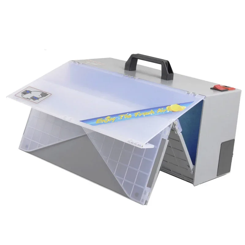 NEW 25W Portable Airbrush Spray Booth Set Foldable Paint Spray ...