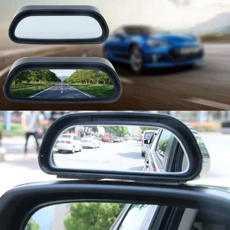 Car-Universal-Rearview-Auxiliary-Mirror-360-Adjustable-Wide-angle-Side ...
