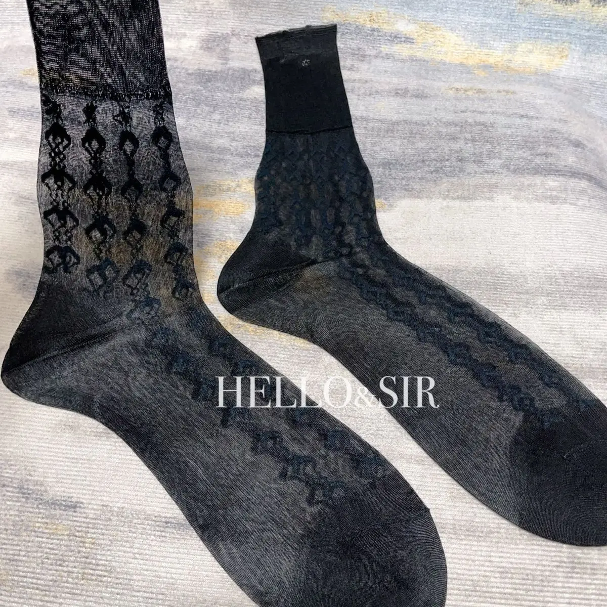 2024-Black-Nylon-Socks-Gift-for-Men-Sexy-Ultrathin-Sheer-Mid-tube-TNT ...