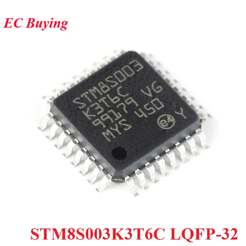 5Pcs-1pc-STM8S003K3T6C-STM8S003-STM8S-003K3T6C-LQFP-32-16MHz-8KB-Flash-8bit-Microcontroller-MCU ...