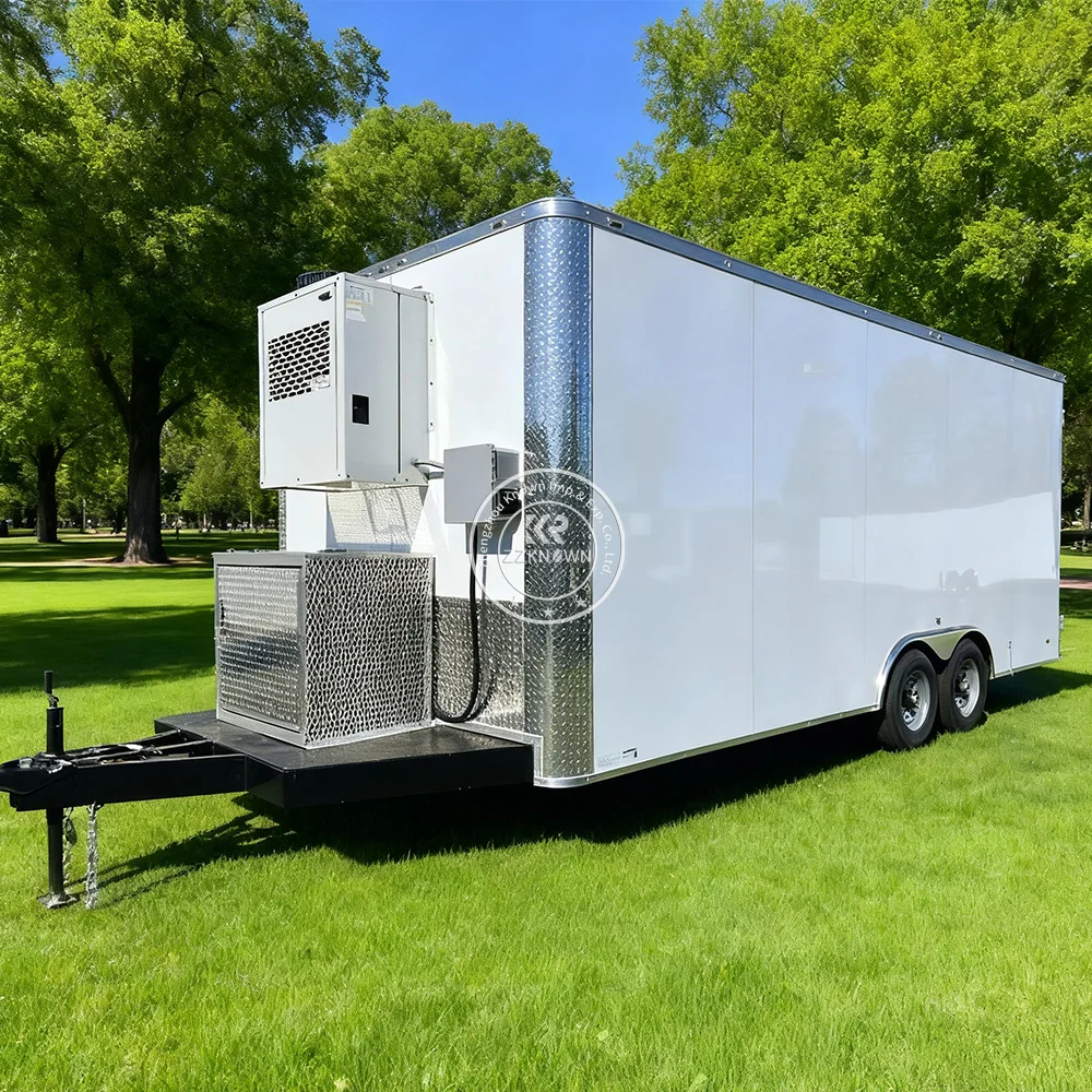 Cold Storage Trailer for Sale Insulated Refrigerated Trailer Portable ...