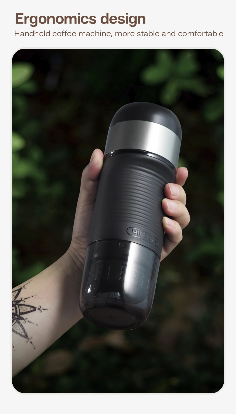 HiBREW Portable Coffee Machine H4A