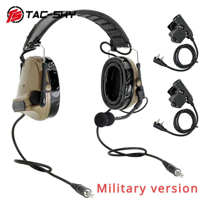 TS-Tac-Sky-Comtac-3-Shooting-Hunting-Tactical-Headset-Military-Hearing ...