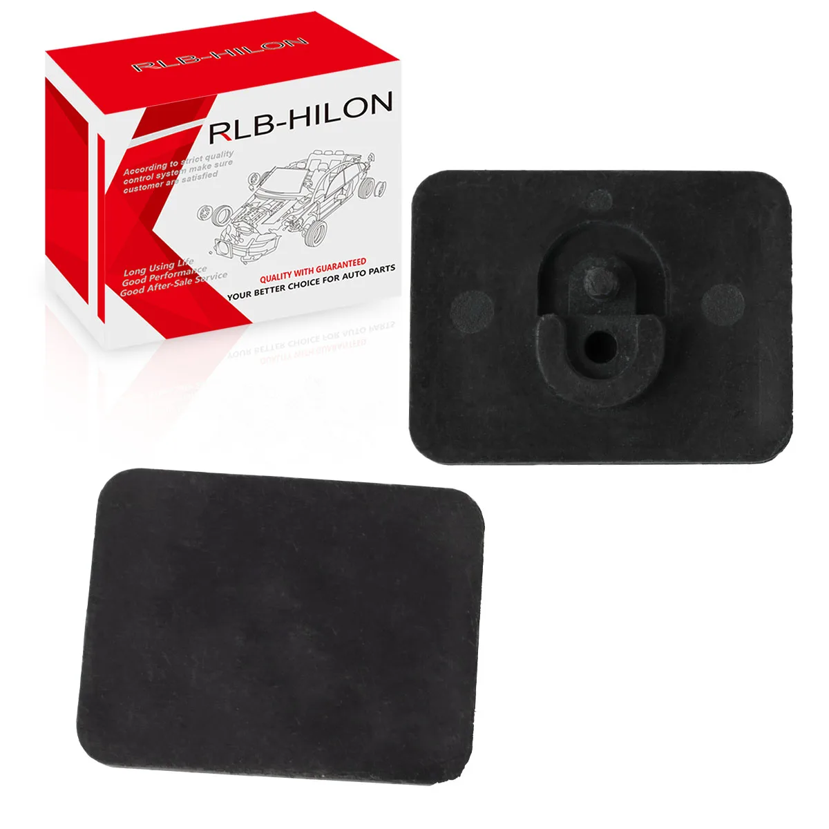 2-Pcs-Leaf-Spring-End-Tip-Pad-Anti-Squeak-Cushion-Rubber-Silencer-For ...