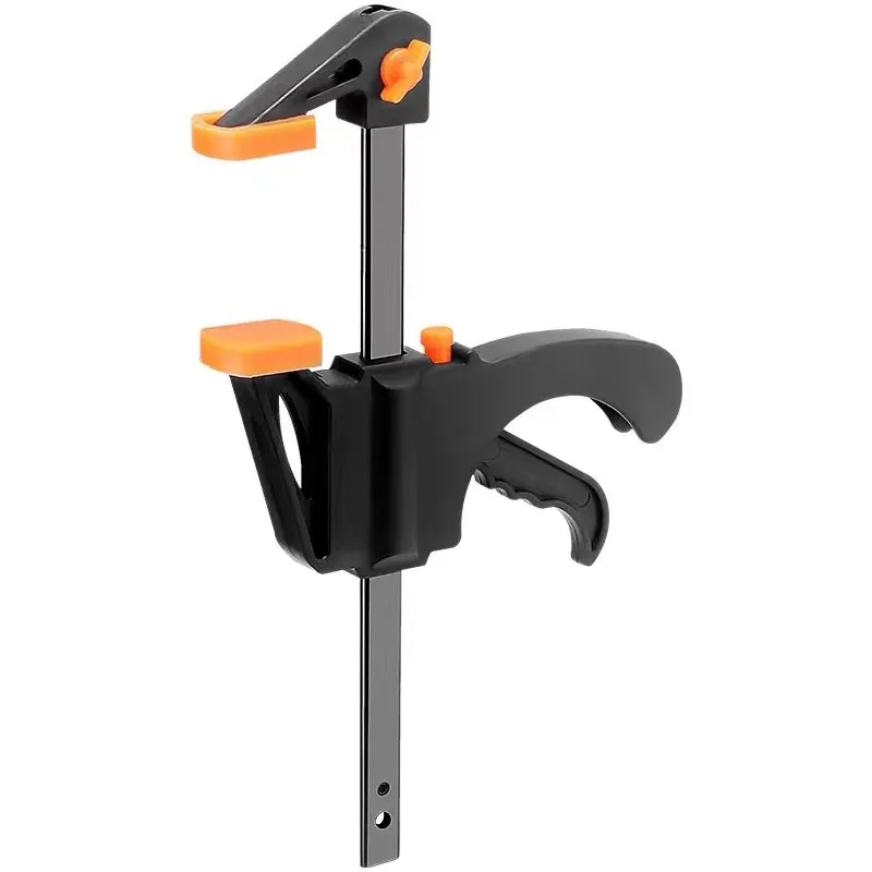 6Inch-Wood-Working-Mini-F-Clamp-Clip-Quick-Ratchet-Clips-Heavy-Duty ...