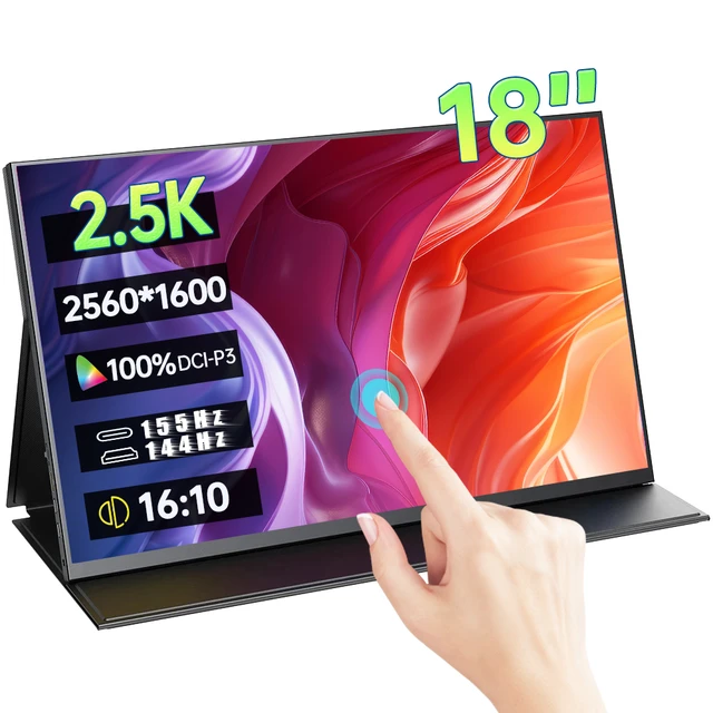 Inch OLED UHD 4K Portable Monitor Touch Screen USB Display, 47% OFF