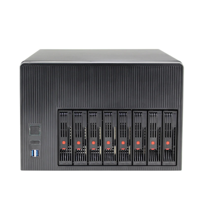 2022 new office home storage hot-swap Server chassis IPFS 8bays NAS ...