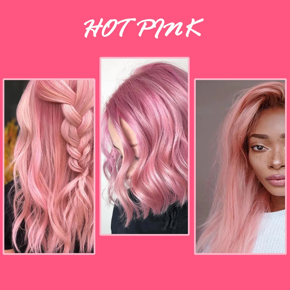 Hot Pink Hair Dye