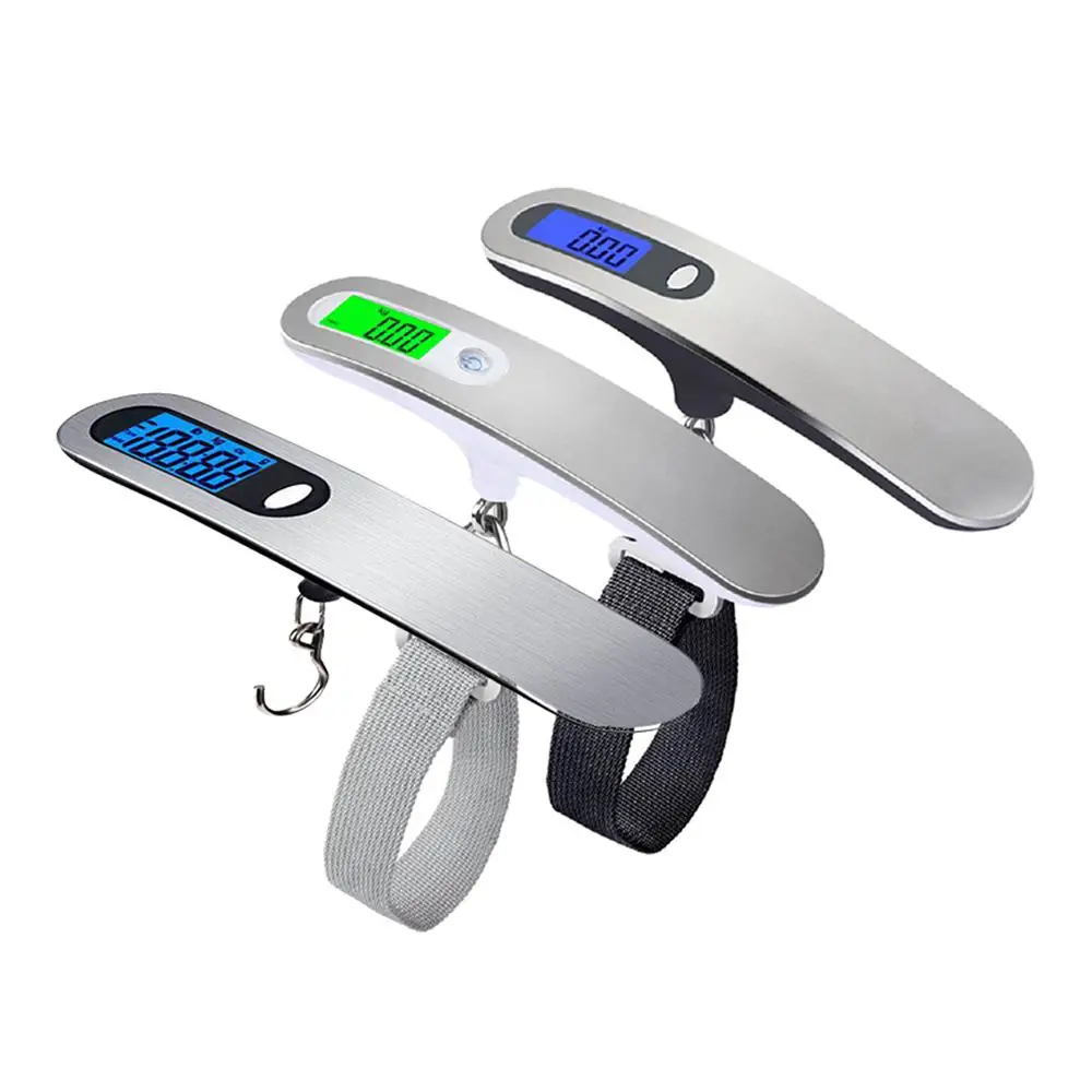 Mini - Balance numérique portable avec écran LCD, balance à bagages ...