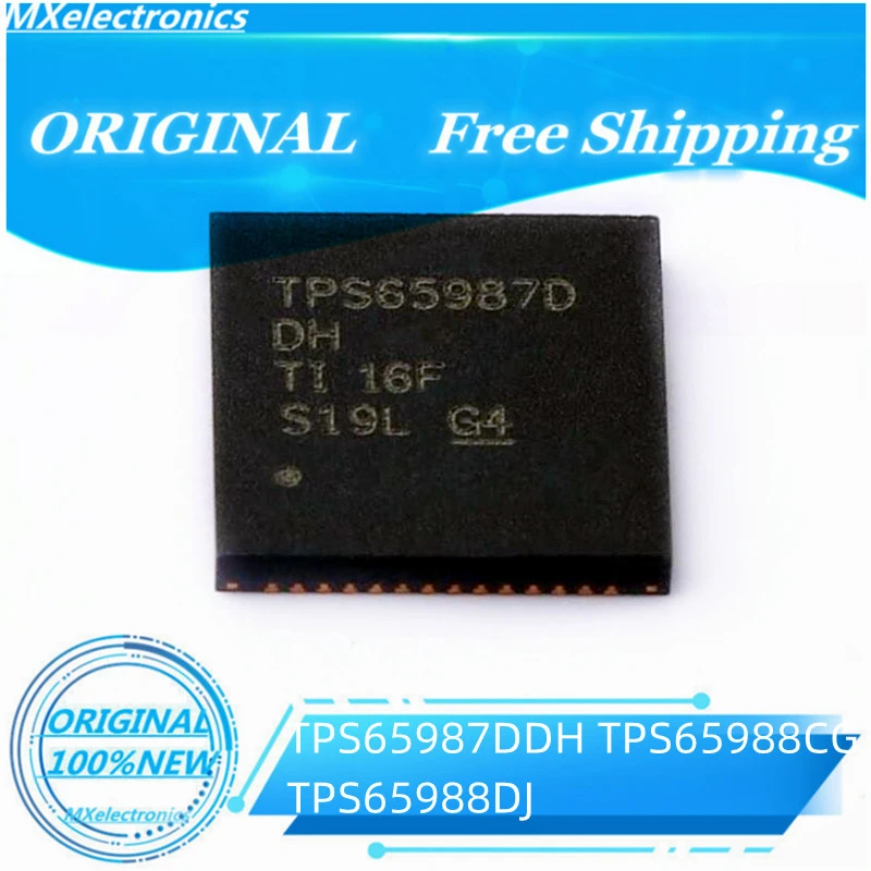 10 Pçs/lote NEW100 % TPS65987DDH TPS65988CG TPS65988DJ TPS65987 ...
