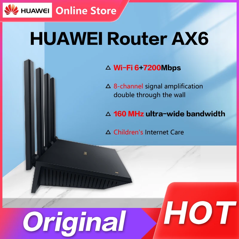 Huawei-ax6-roteador-wifi-de-banda-dupla-original-6-7200mbps-4k-qam ...