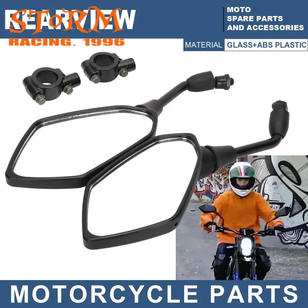 Motorcycle-Parts-Rearview-Mirror-Rear-View-Reflector-With-Fixed-Bracket ...