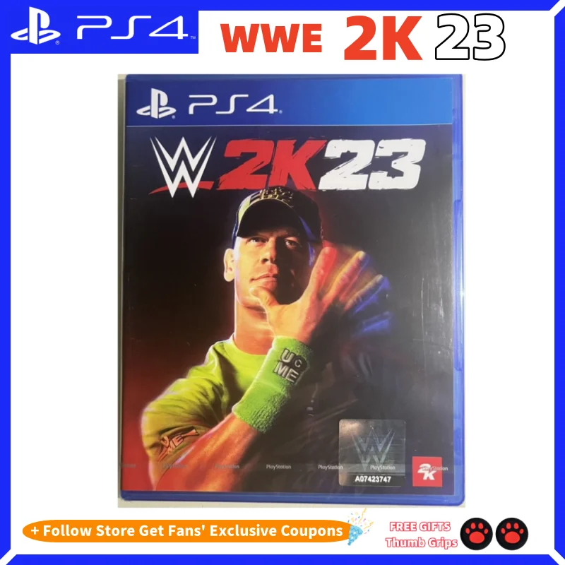 NEW Unopened Sony Playstation4 PS4 Game CD WWE 2K23 Game Discs WWE 2K23 ...