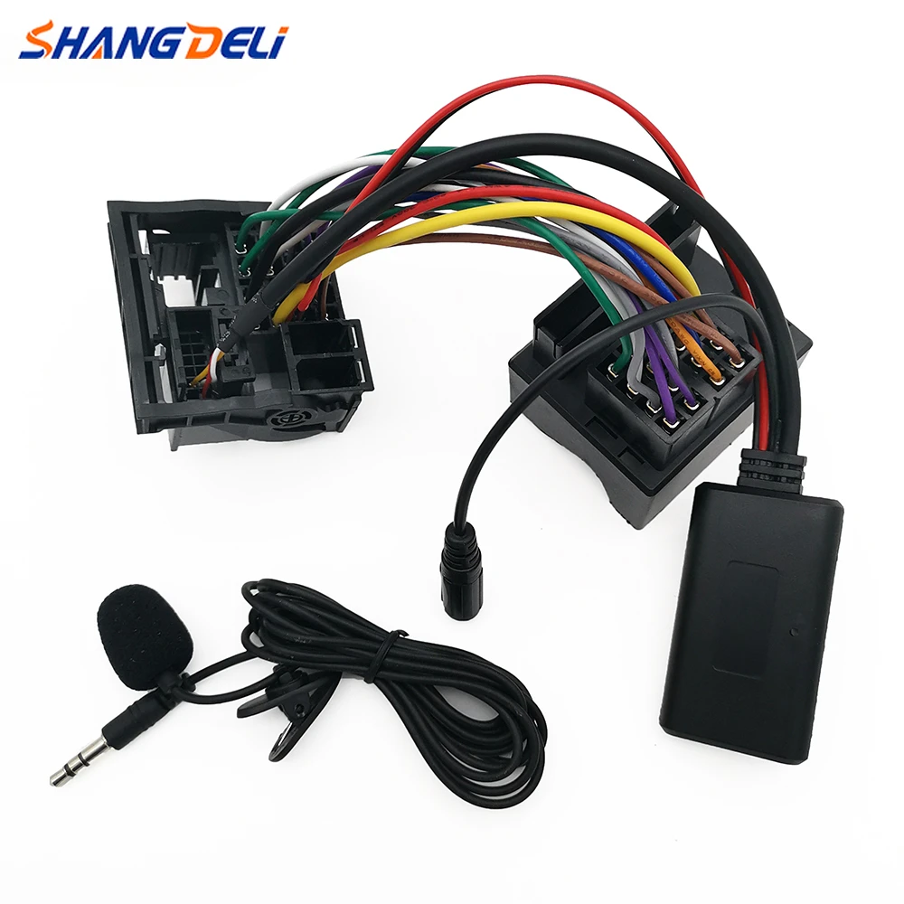 Biurlink 5Pcs 150CM 6000cd AUX input adapter microphone handsfree Cable ...