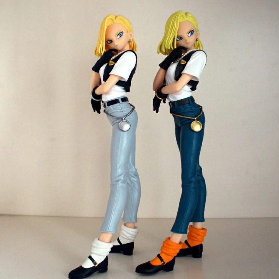 23CM-Dragon-Ball-Z-Lazuli-Android-18-Anime-Doll-Action-Figure-Pvc-Toys ...
