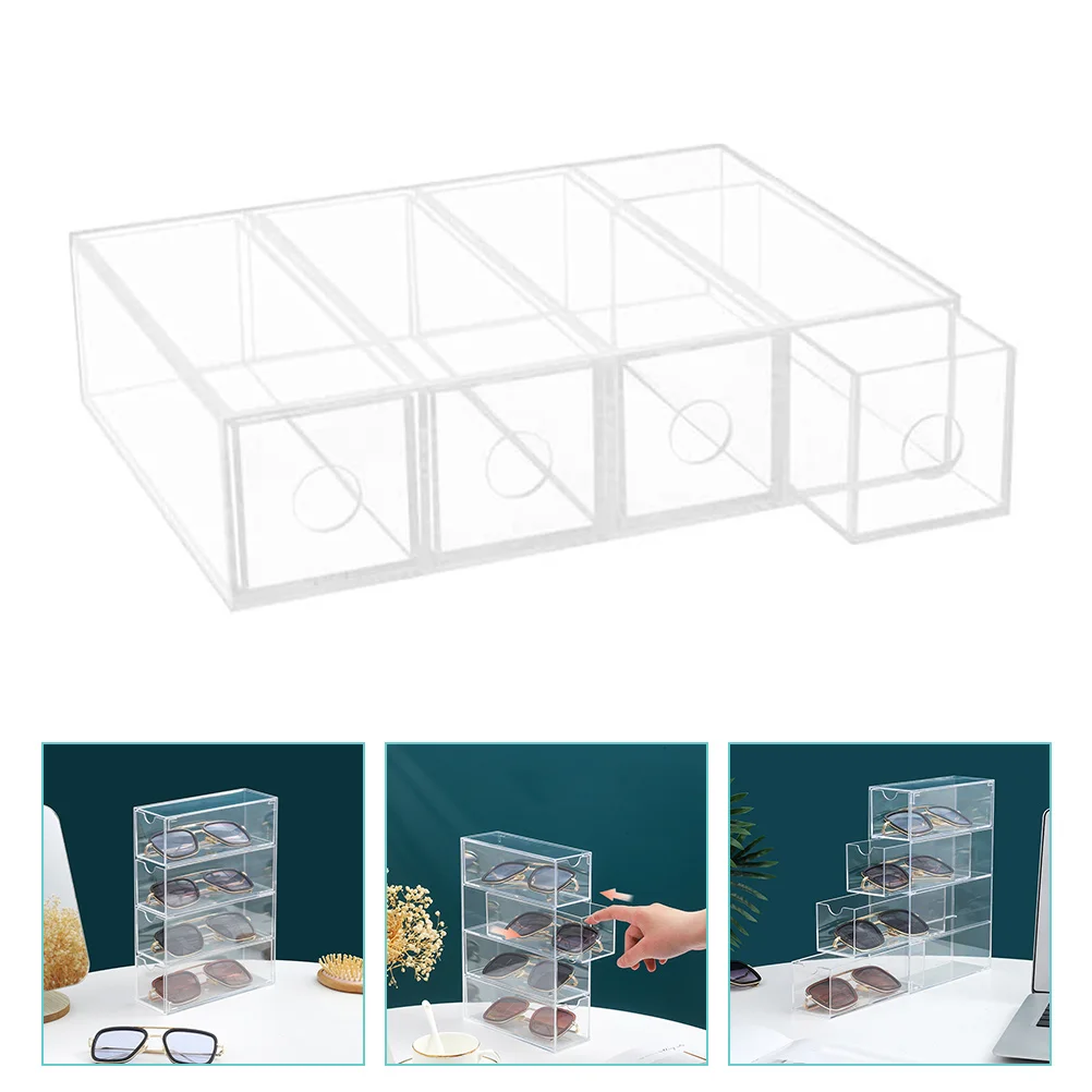 Storage-Box-Sunglasses-Display-Eyeglasses-Case-Rack-Jewelry-Acrylic ...