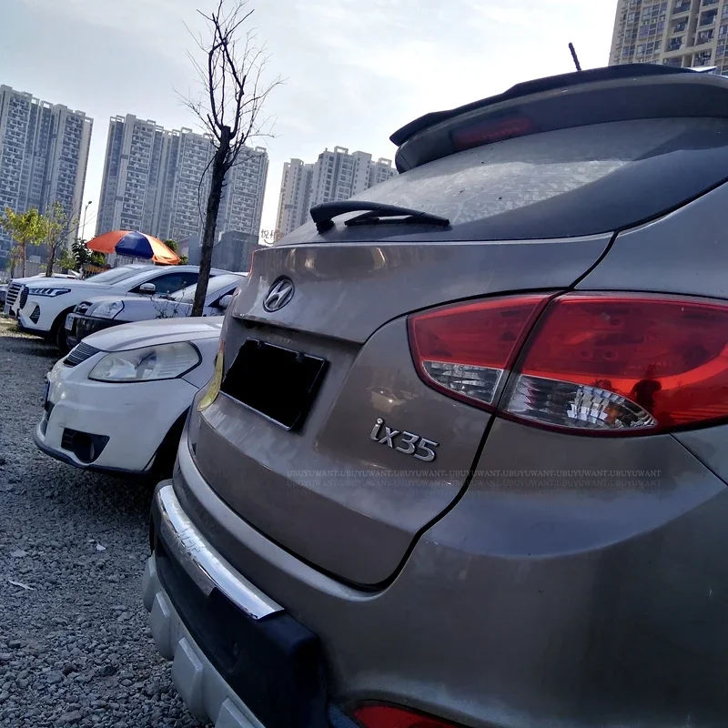 Rear Roof Lip Spoiler For Hyundai IX35 2011-2018 Hatchback Spoiler ABS ...