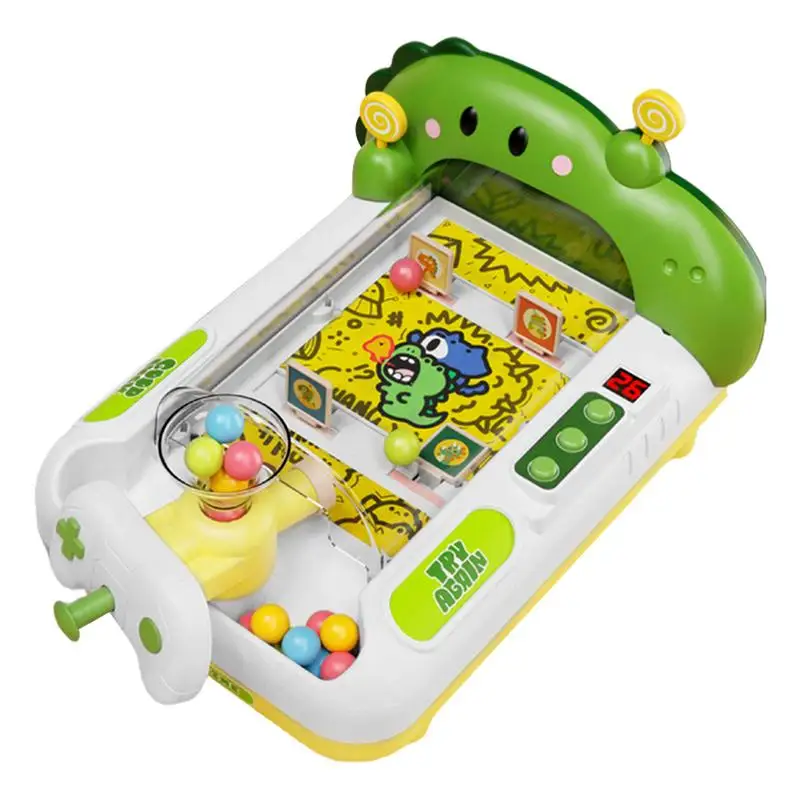 Mini-Pinball-Games-For-Kids-Cartoon-Animal-Marble-Machine-Board-Games ...