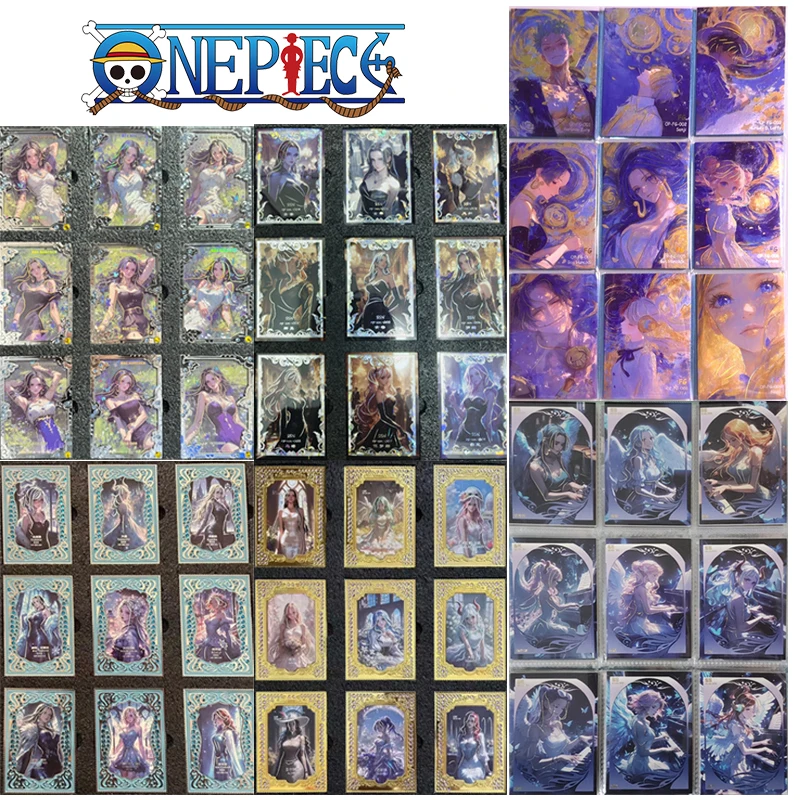 Anime One Piece Rare Limited Collection Cards Nico Robin Nami Boa ...
