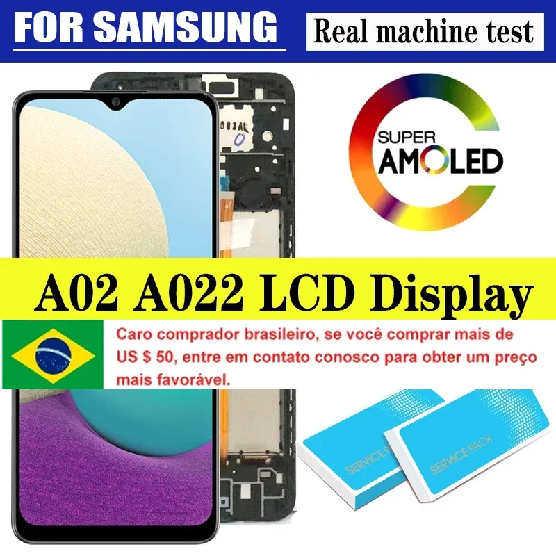 6-5-Original-For-Samsung-Galaxy-A02-LCD-Display-SM-A022F-DS-Touch ...