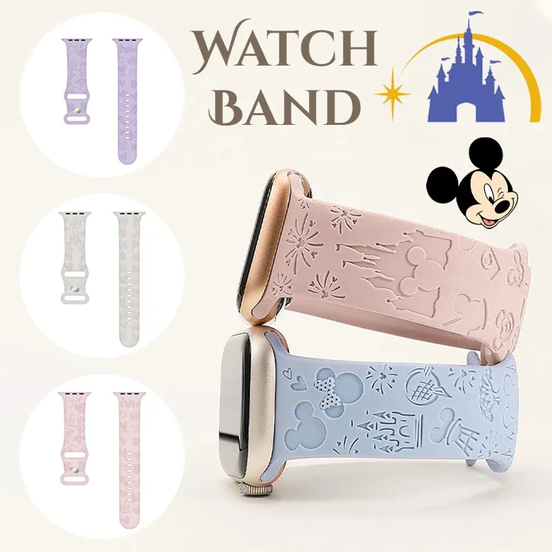 Disney-Mickey-Strap-for-Apple-Watch-Band-45mm-44mm-42mm-41mm-40mm-49mm ...