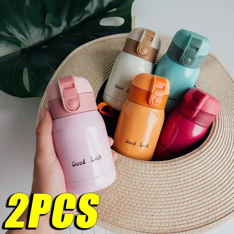 1-2PCS-Goodluck-Small-Cute-Mini-Thermos-Cup-MINI-Portable-Creative-Pot ...