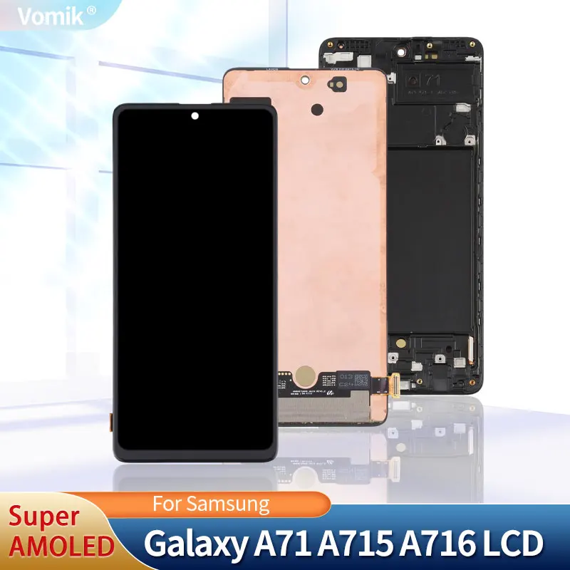 Super-AMOLED-A71-Display-For-Samsung-Galaxy-A71-4G-5G-A715-A716-LCD ...