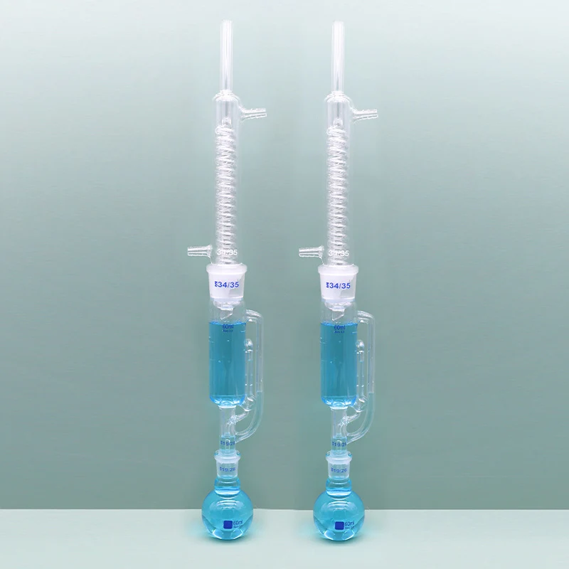 60-150ml-250ml-500ml-1000ml-2000ml-Lab-Glass-Soxhlet-Extractor ...