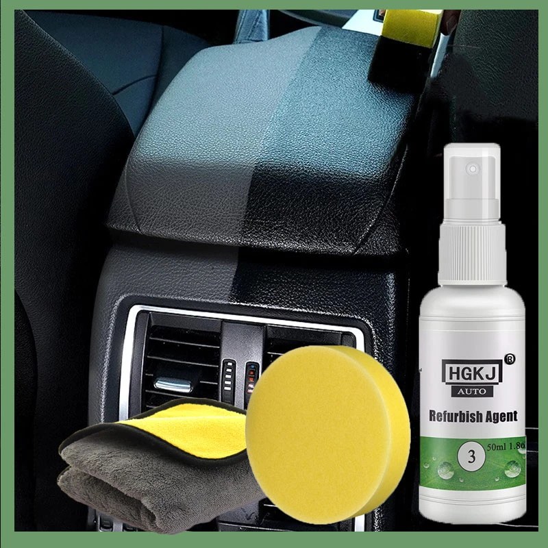 50ml Car Paint Care Polish Coating Car Interior Leather Seats Glass ...