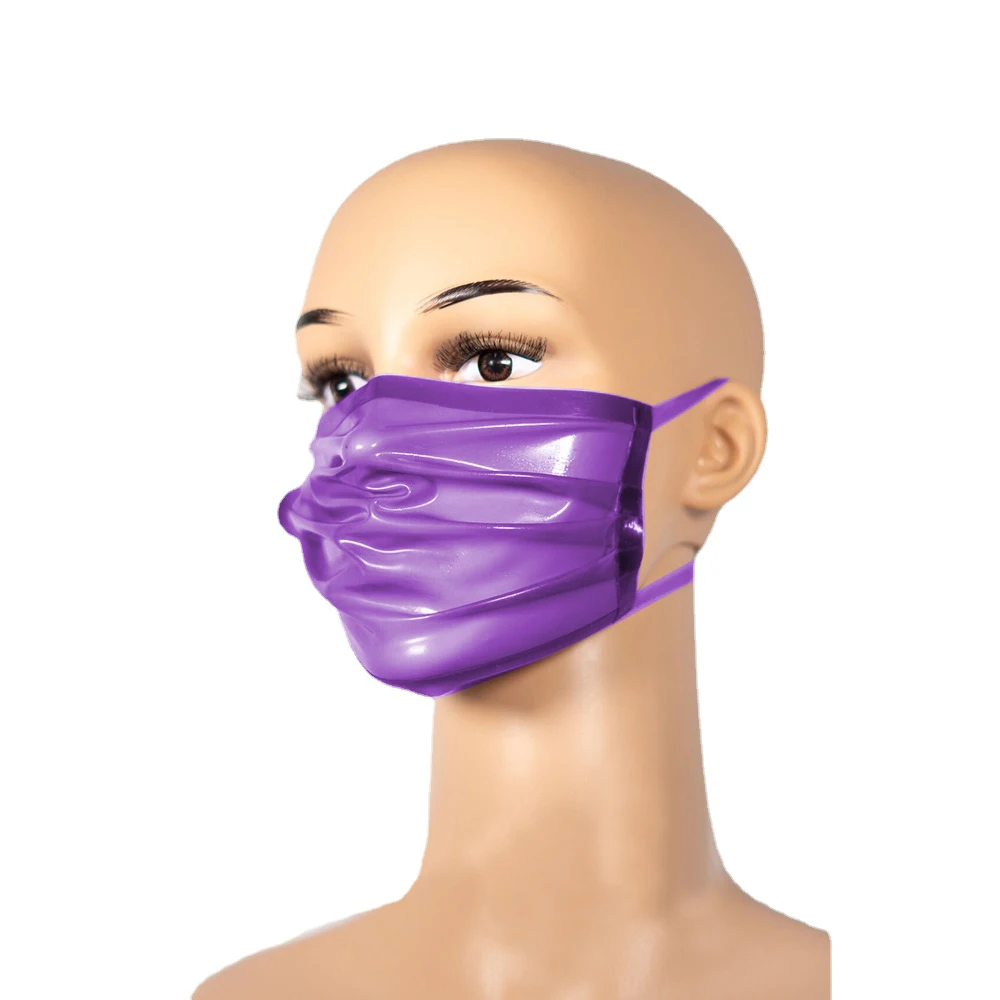 Fetish-Transparent-PVC-Nightclub-Party-Mouth-Mask-Halloween-Windproof ...