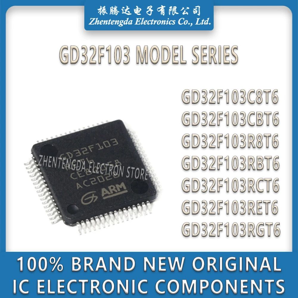 GD32F103C8T6-GD32F103CBT6-GD32F103R8T6-GD32F103RBT6-GD32F103RCT6-GD32F103RET6-GD32F103RGT6 ...