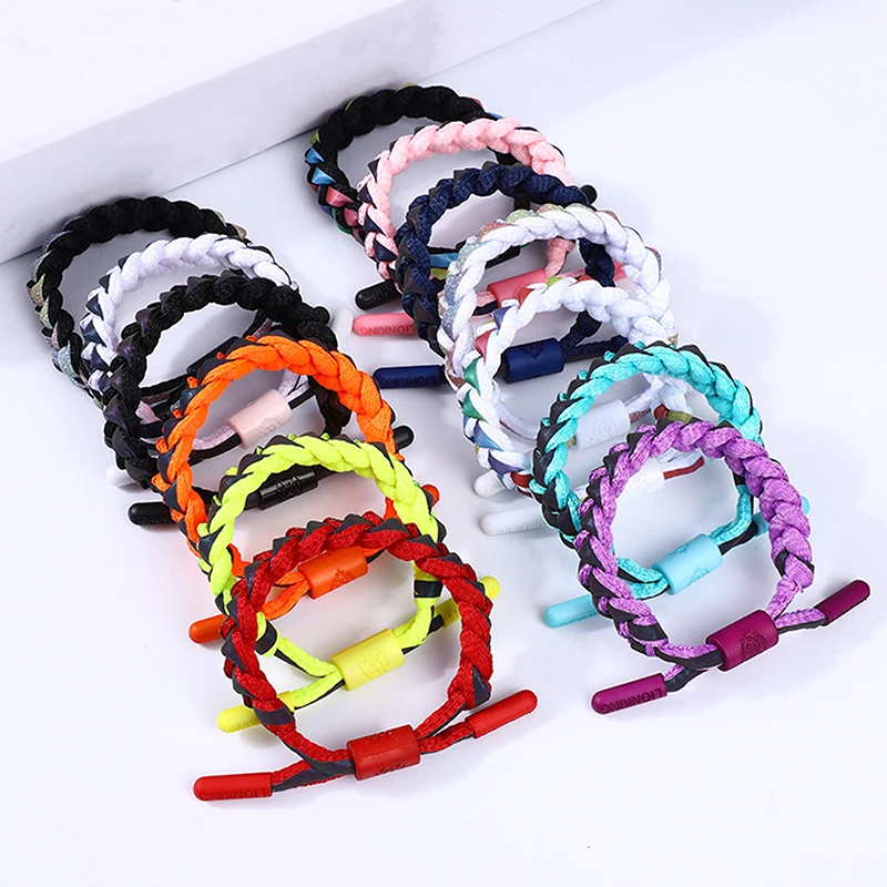Reflective-Hand-woven-Fashion-Exquisite-Woven-Shoelaces-Holographic ...