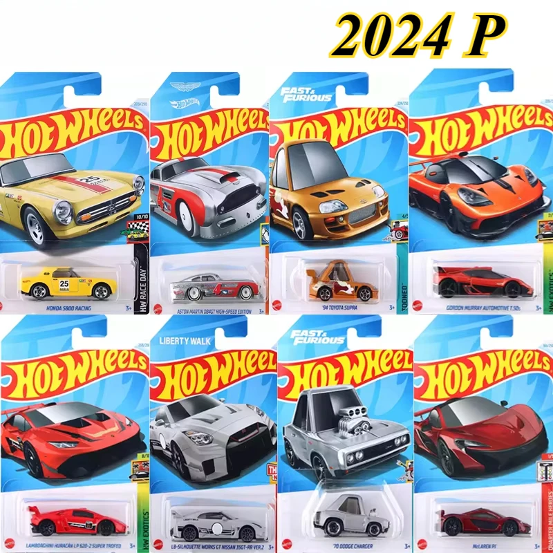 2024P Original Hot Wheels Car Boy Toy 1/64 Diecast Honda Aston Martin ...