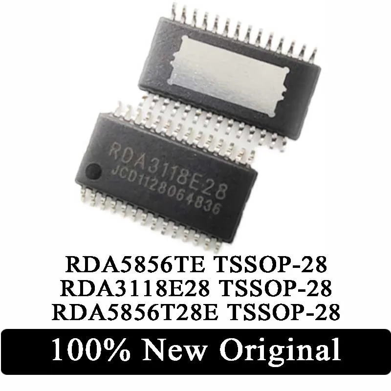 5Pcs 100% New RDA3118E28 DA3118E DA3118 RDA5856TE RDA5856T28E RDA5856 ...
