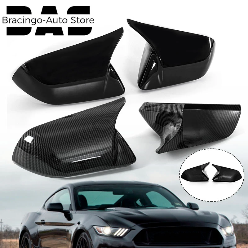 Bracingo For Ford Mustang 2015-2022 Rearview Mirror Cover Wing Side ...