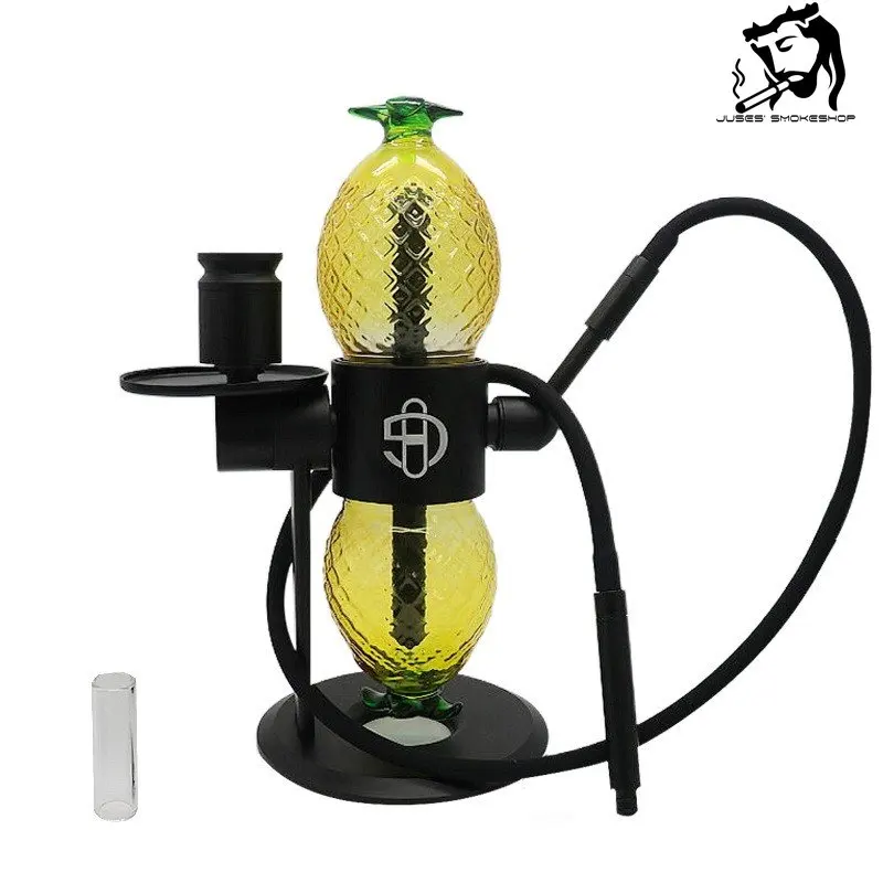 Pineapple Gravity Bongs for Smoking Hookah Set 360 Degree Rotating ...