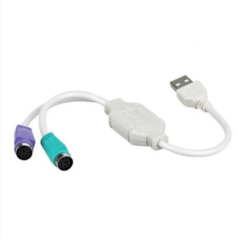 USB-External-To-PS-2-PS2-Internal-Converter-Cable-Converter-Adapter ...