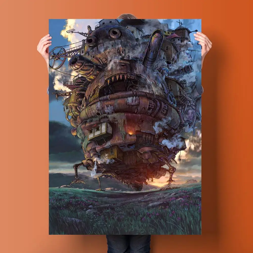 Howls Moving Castle Painting