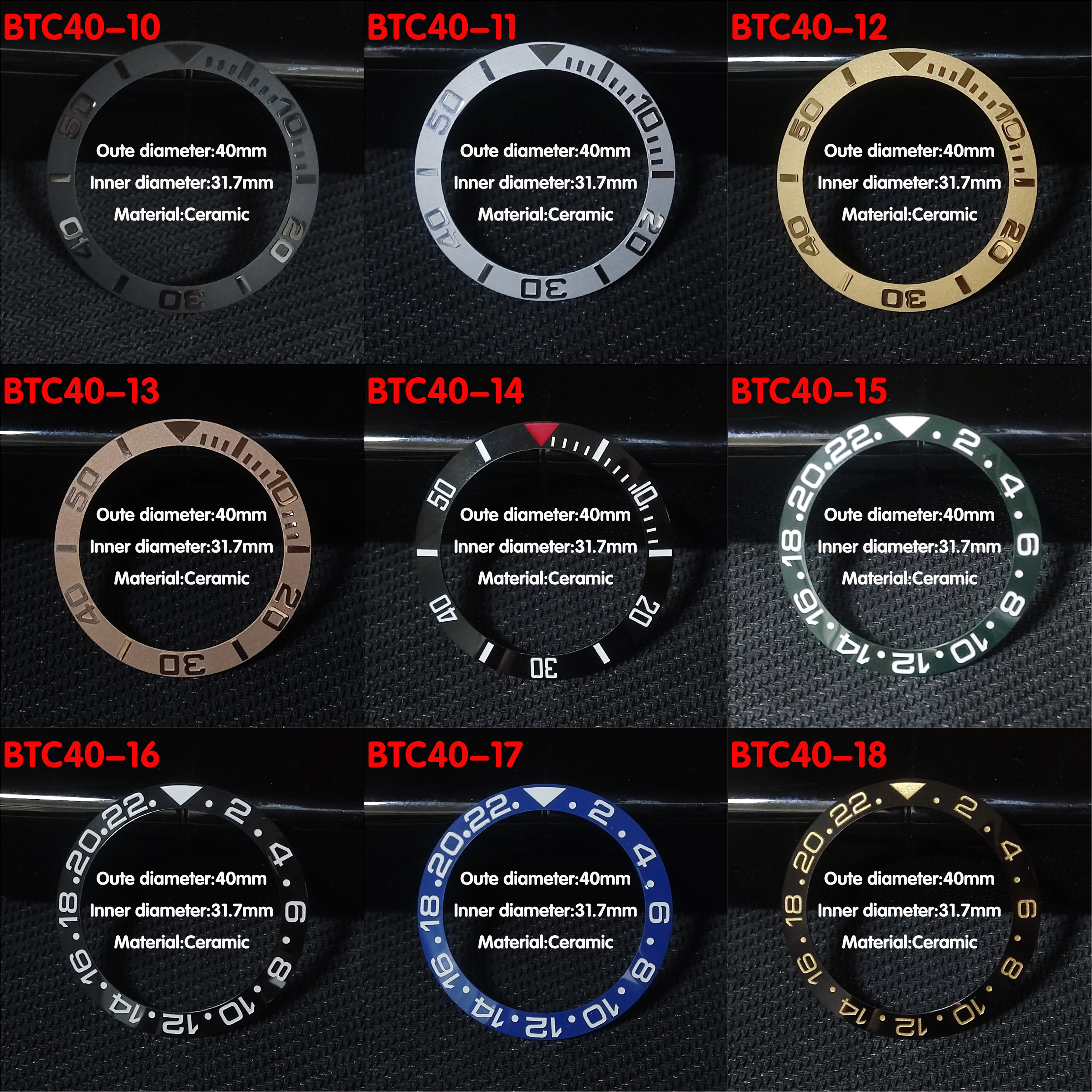 Sloping-40mm-31-7mm-Ceramic-Bezel-GMT-and-Diving-watch-Insert-For-42mm ...