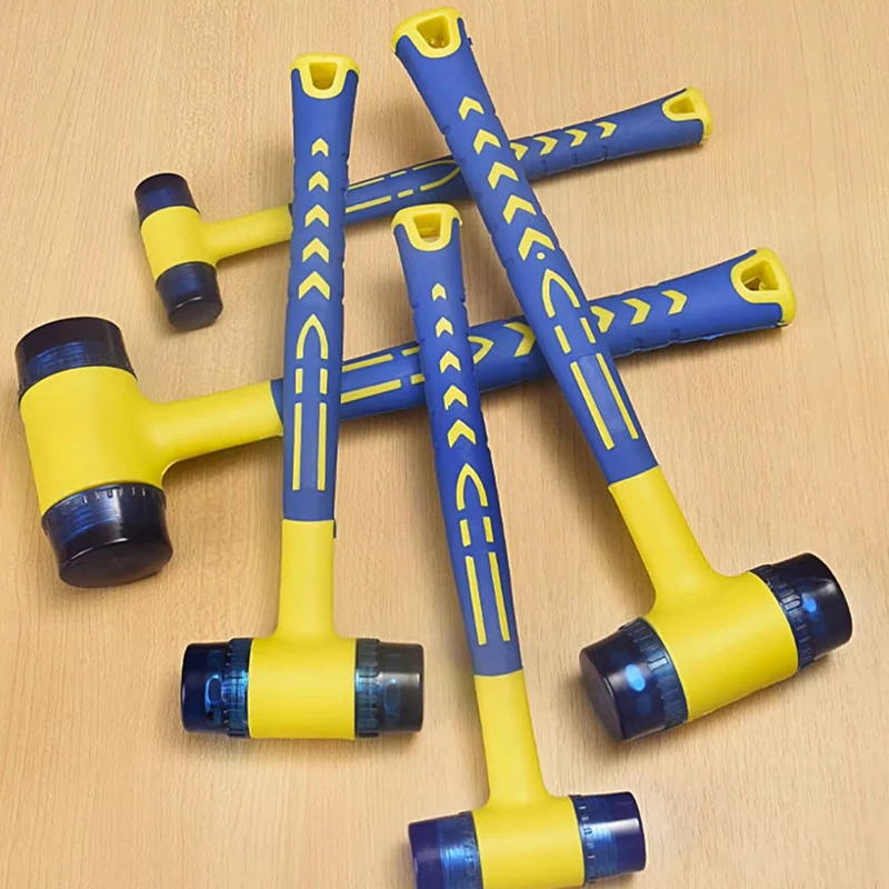 1-Double-Headed-Installation-Hammer-25mm-Rubber-Hammer-with-Rubber ...