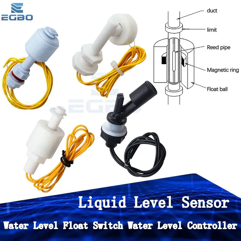 Water-Level-Float-Switch-Water-Level-Controller-PP-Float-Switch-Liquid ...