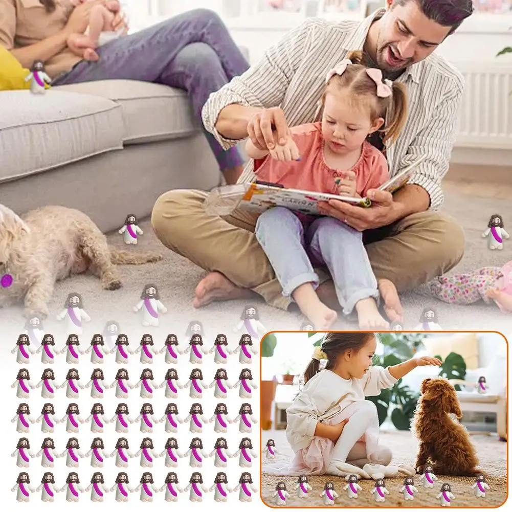 Mini-estatuilla-de-Jes-s-decoraciones-de-Pascua-juguetes-escolares-de ...