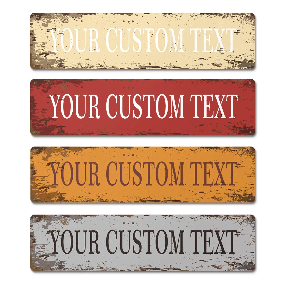 1pc-Personalized-Custom-Metal-Street-Sign-Custom-Your-Text-Sign-Outdoor ...