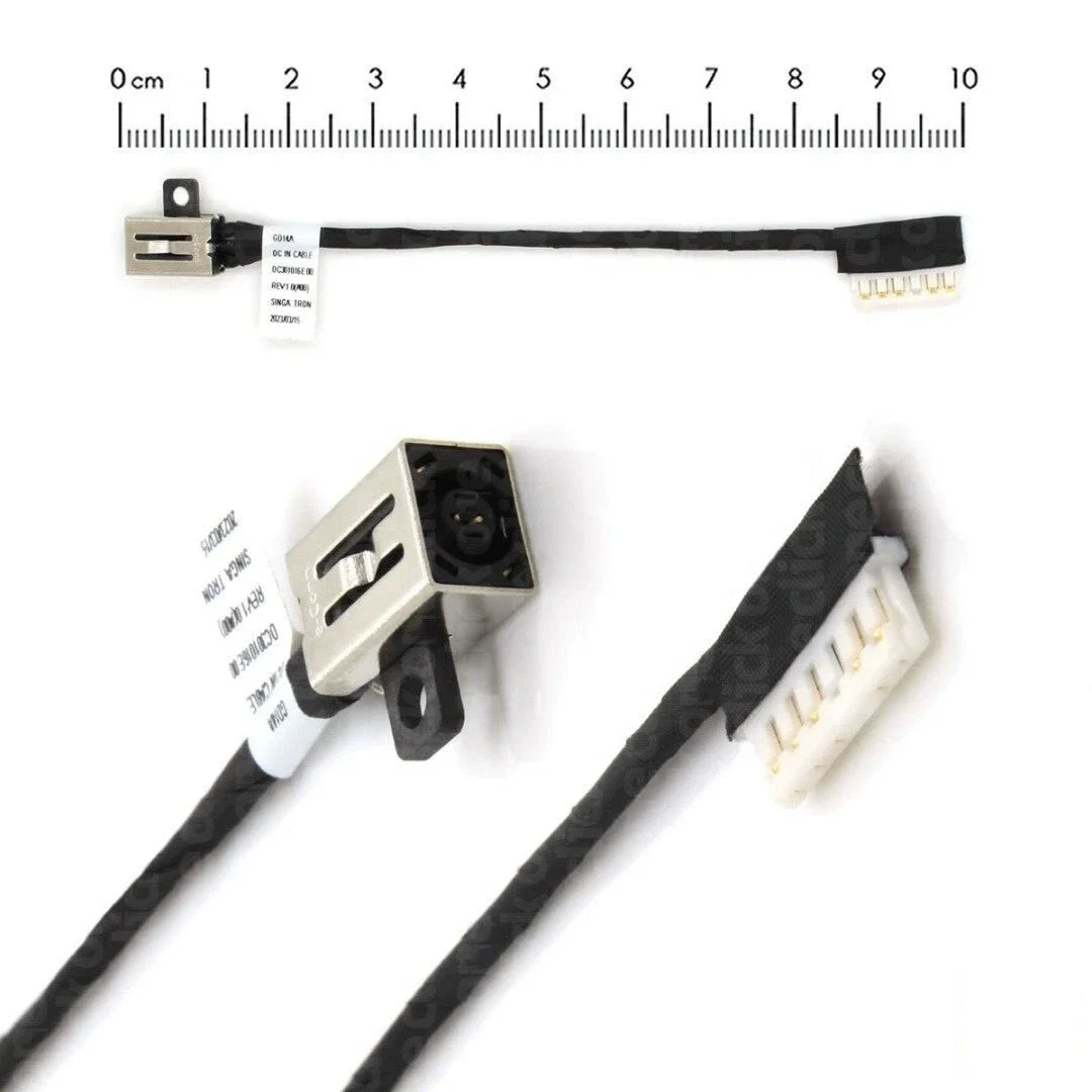 DC-Power-Jack-cable-For-Dell-Vostro-3400-3401-3405-3500-3501-laptop-DC ...