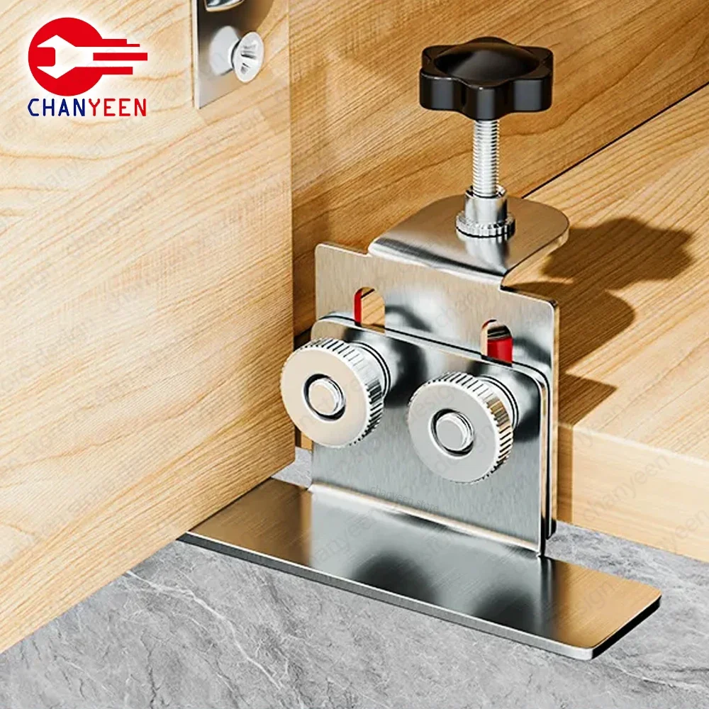 Stainless-Steel-Cabinet-Door-Mounting-Jig-Cabinets-Frame-Clamp ...